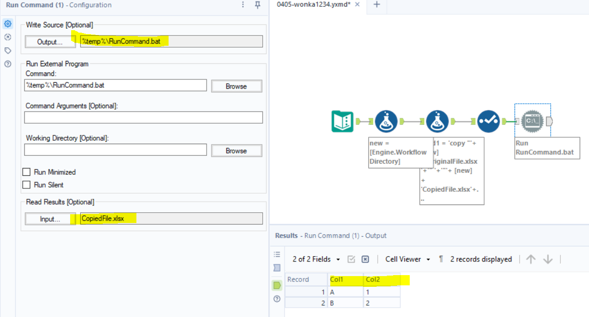 Solved Create Copy Of File And Read It In Within The Sa Alteryx Community