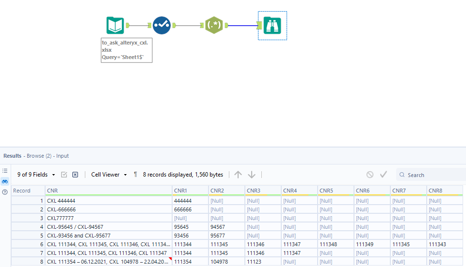 Solved: Difficulty in parsing column - Alteryx Community