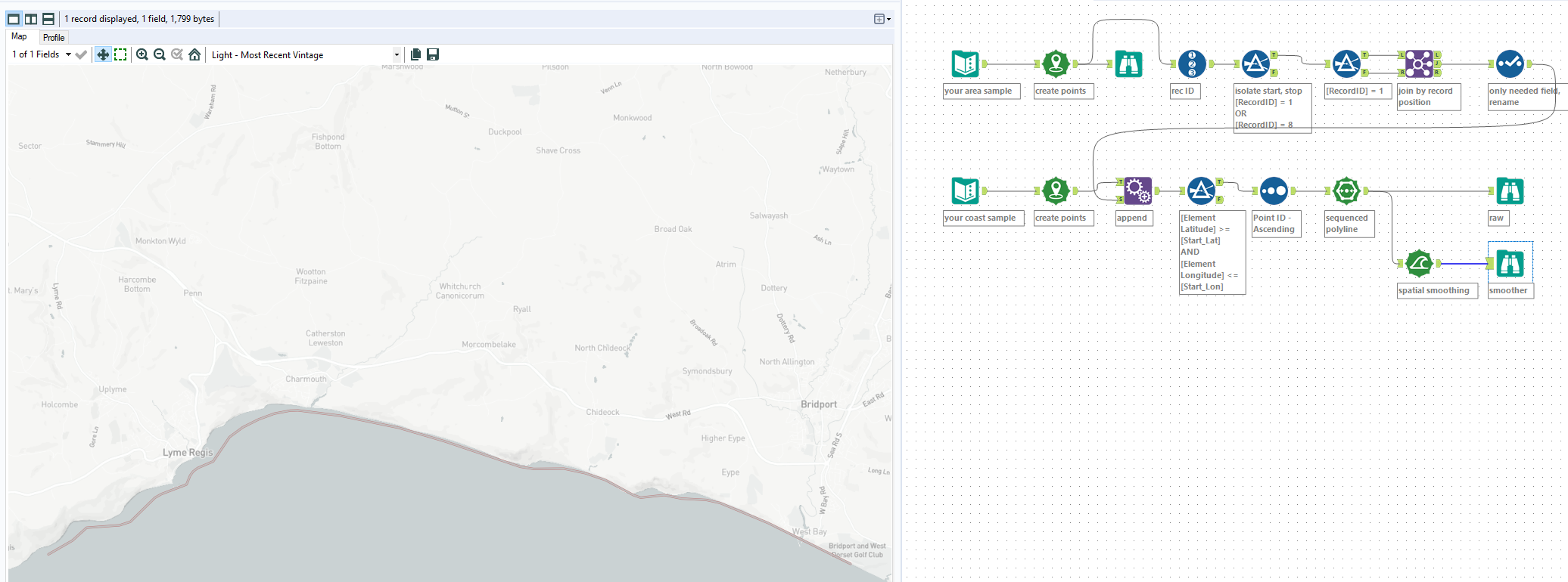 'Merge' the common parts of Spatial Objects - Alteryx Community