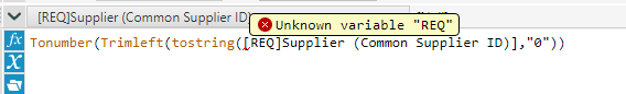 Solved: Formula Removing Leading Zeros - Alteryx Community