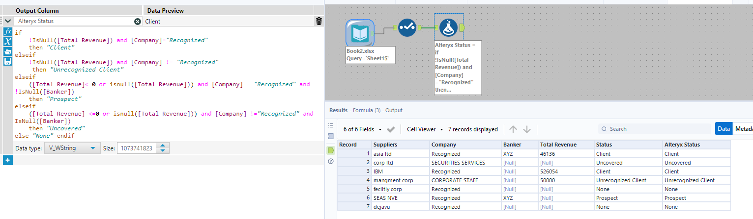 Solved If Function For Multiple Columns And Critieria Alteryx Community