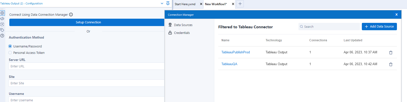 Solved: DCM and Tableau Output Tool - Alteryx Community