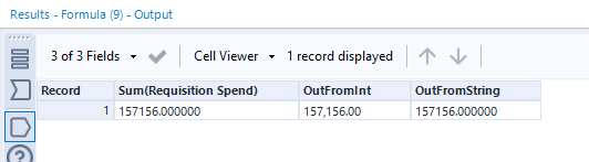 Solved: Removing ending zeros - Alteryx Community