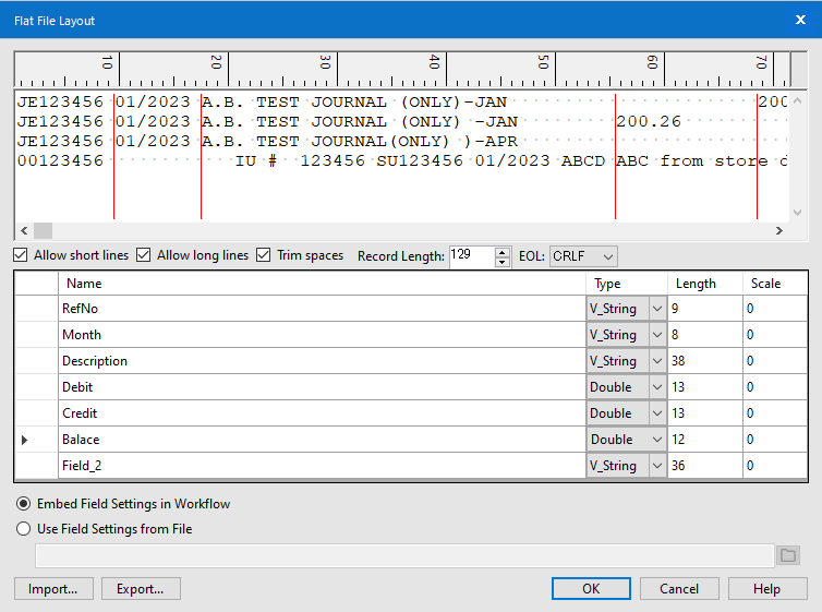 Solved Txt File Trailing Whitespace Alignment Affected Alteryx Community