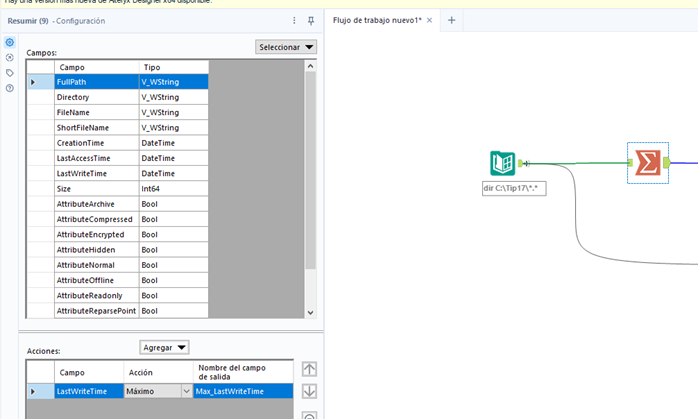 Tip de la Semana (17) - Identifica los archivos re... - Alteryx Community