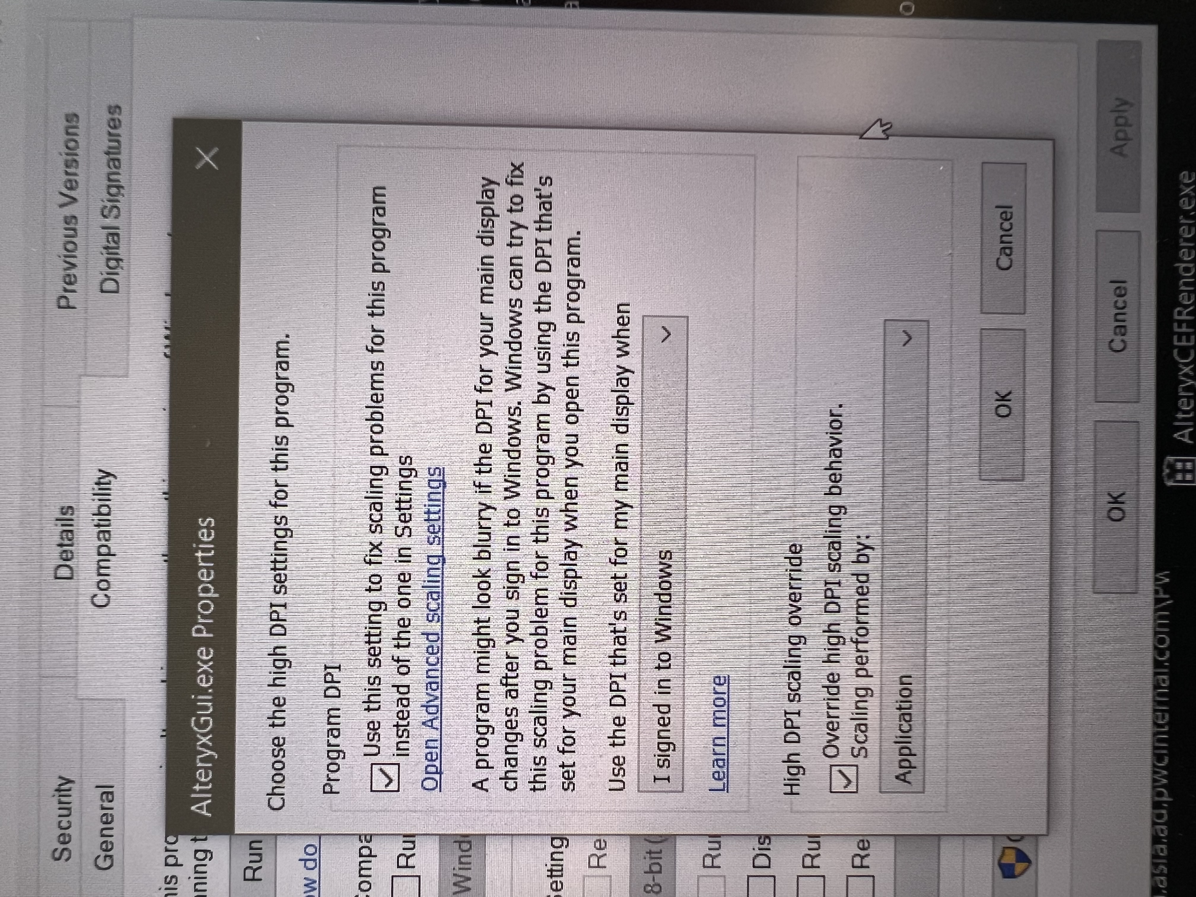 Designer tab label overlap display issue - ver 202... - Alteryx Community