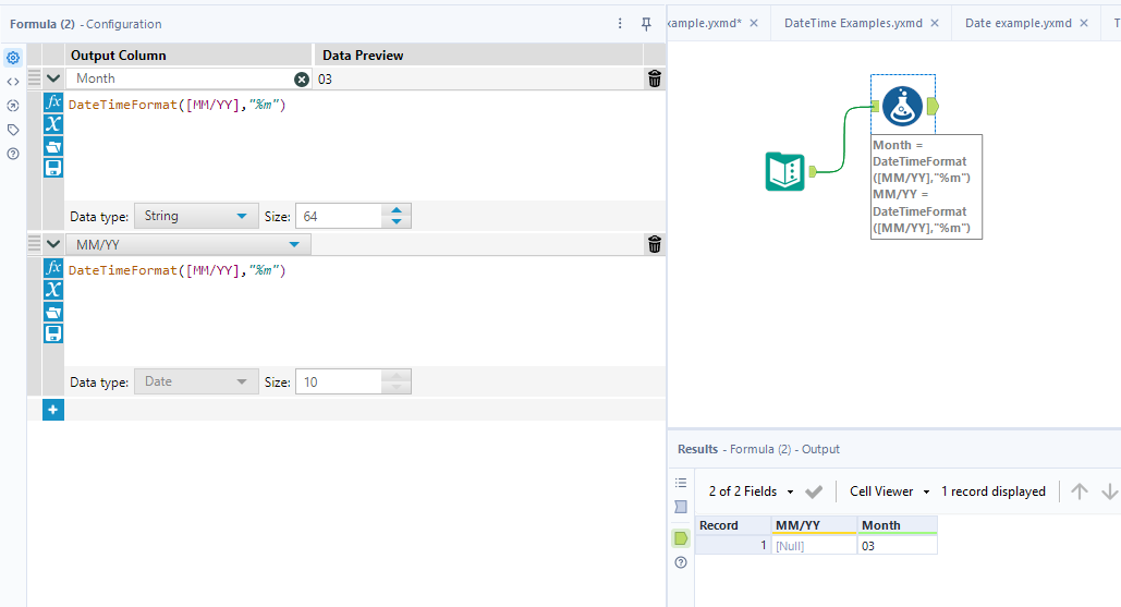 Solved: datetimeformat makes column null - Alteryx Community