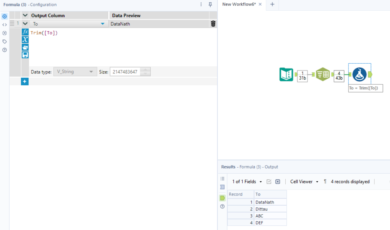 Solved Character Limit In Email Output Alteryx Community