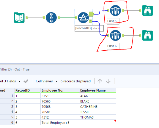 Solved: Separate Table based on Rows - Alteryx Community