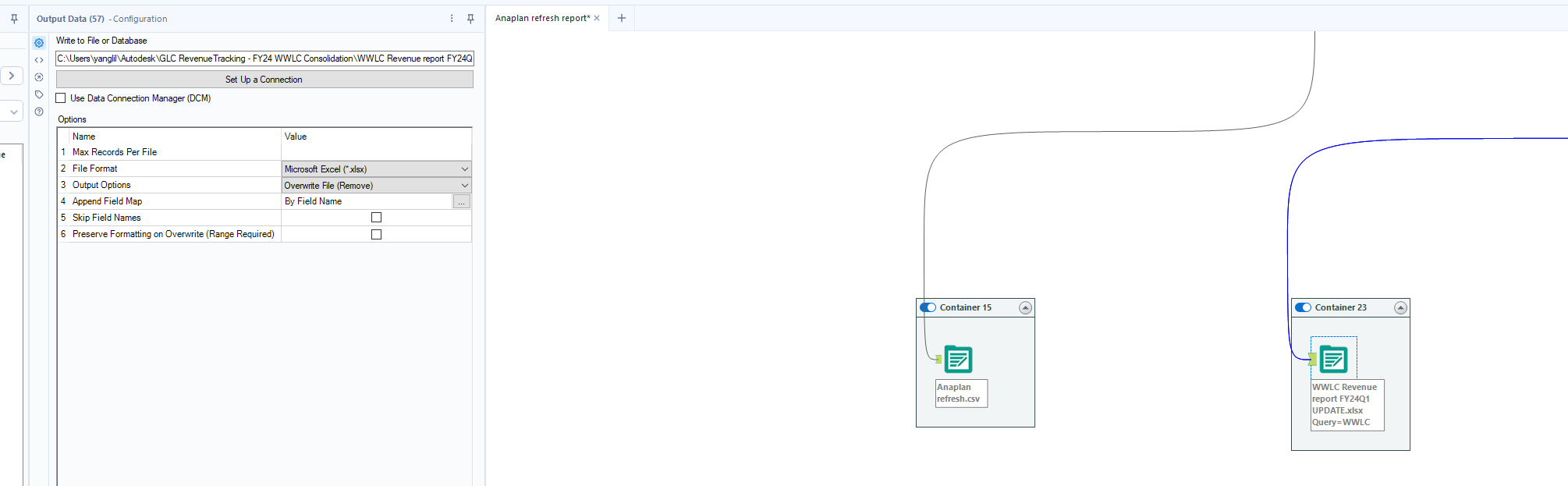 Output file to sharepoint error - Alteryx Community