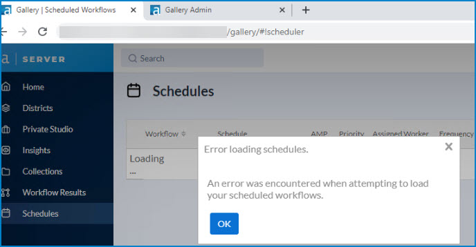 Gallery Errors when using Windows Authentication - Alteryx Community