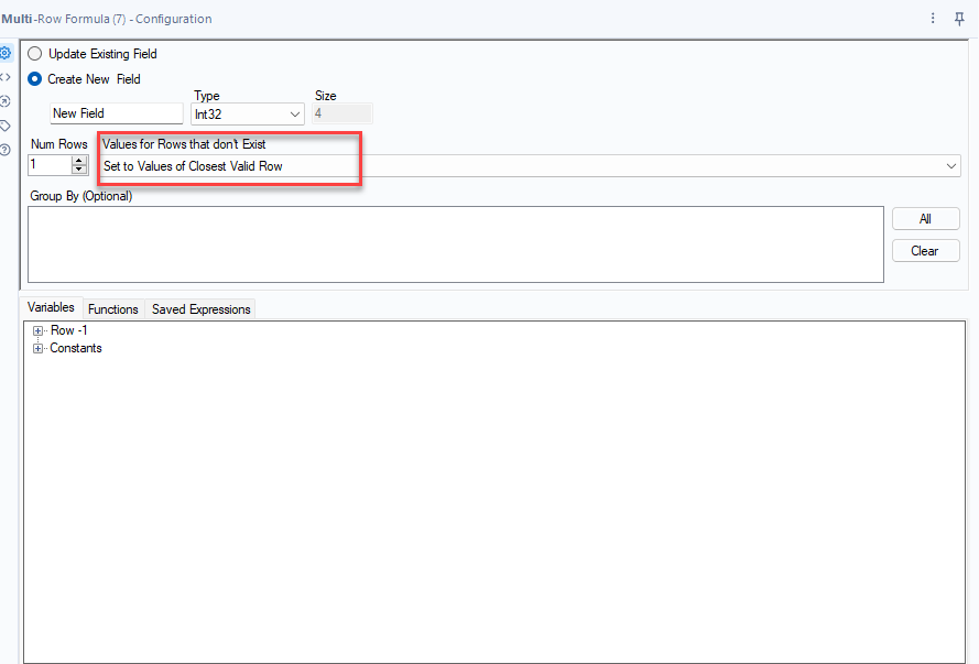 Solved: Multi-Row Formula according to Tile grouping - Alteryx Community