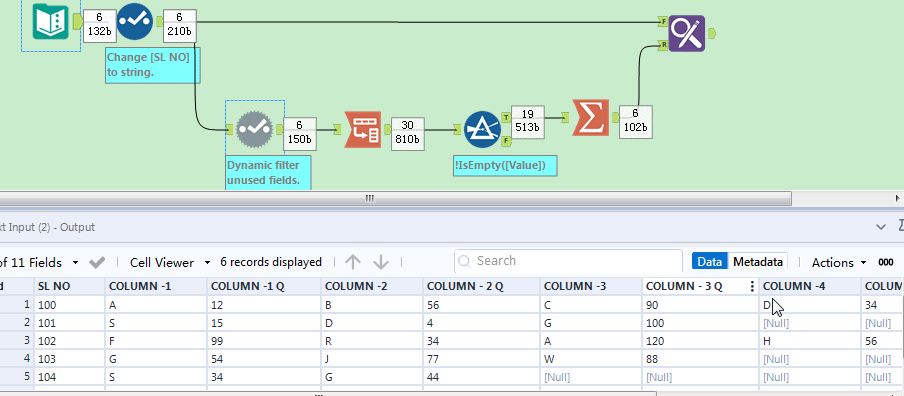 Solved: Last Column Value - Alteryx Community