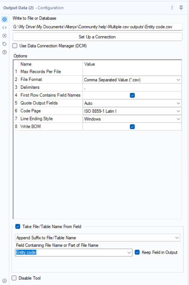How to generate multiple output files using iterat... - Alteryx Community
