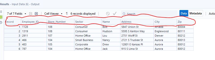 Solved: Colors in result window (Data Quality) appear only... - Alteryx Community