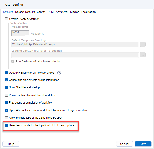 Solved Do Not See Dropdown List Option On My Input Data Alteryx Community 3924