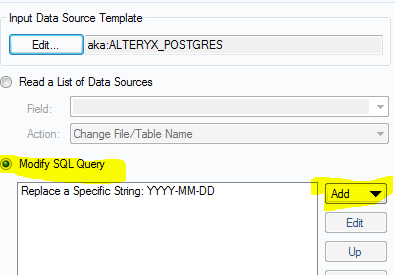 Solved: Importing data with from SQL based on a date defin... - Alteryx Community