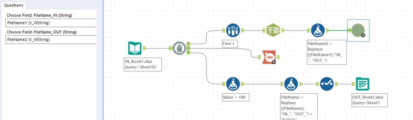 Solved: Locking columns in excel output - Alteryx Community