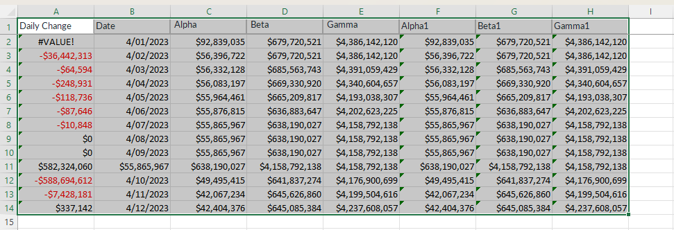 Solved: Locking columns in excel output - Alteryx Community