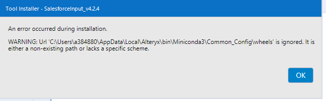 Salesforce Input Tool - Alteryx Community