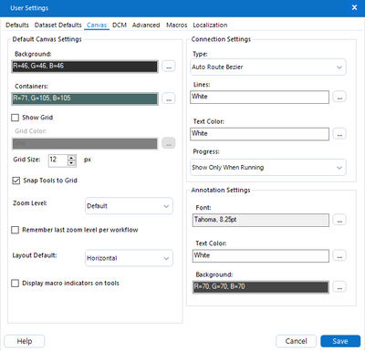 Designer wise font style and dark mode - Alteryx Community