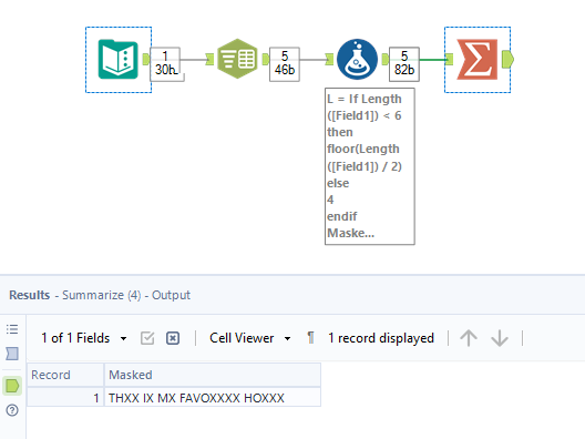 Solved Partial Masking Of A Field Alteryx Community 