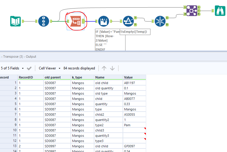 Solved: Pick first item of each row - Alteryx Community