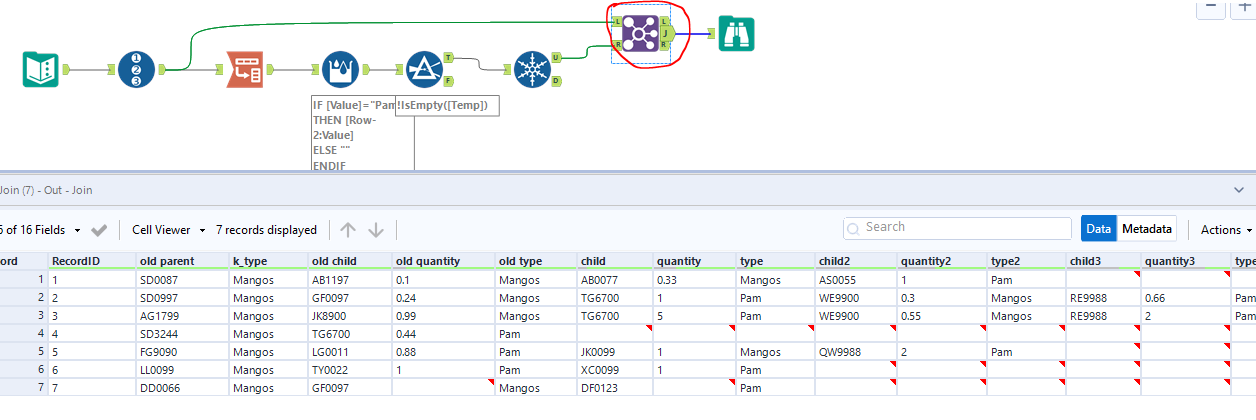 Solved: Pick first item of each row - Alteryx Community