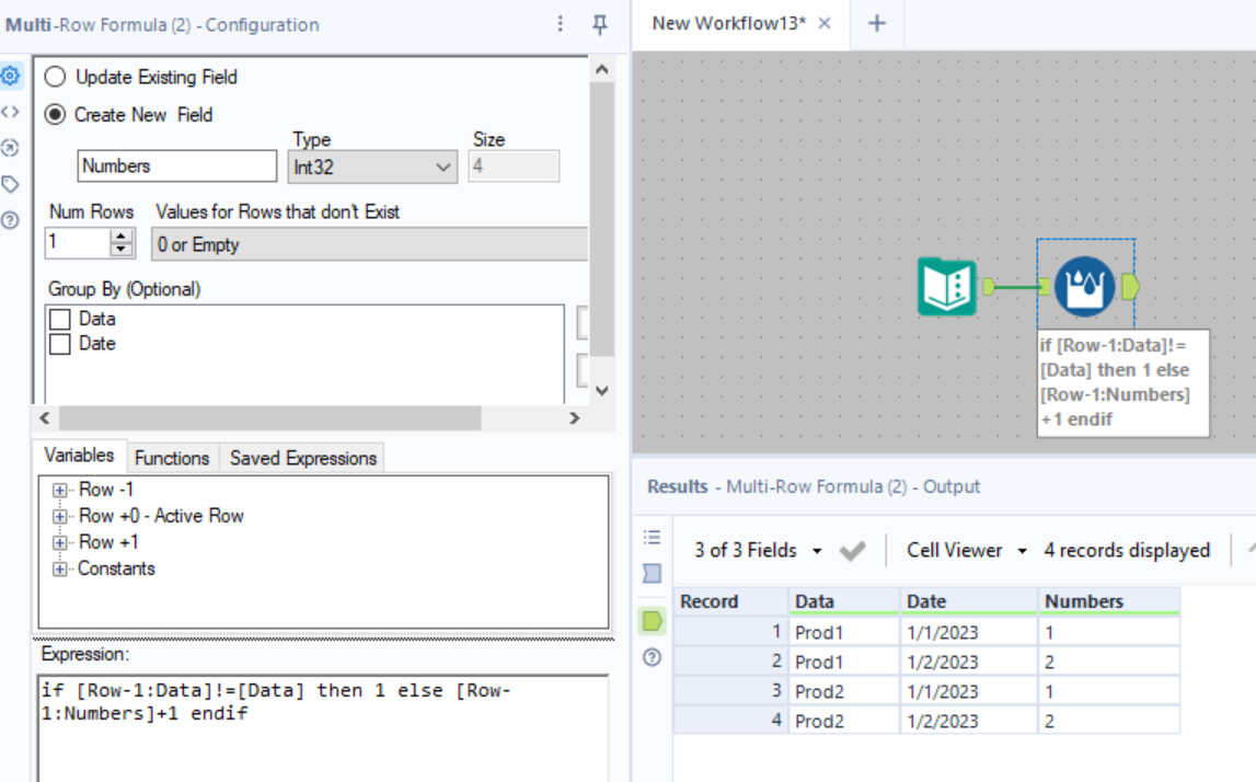 Solved: Help with Record Numbering - Alteryx Community