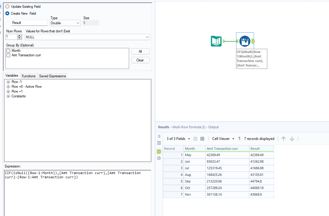 Solved: Need separate result - Alteryx Community
