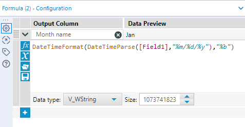 Solved: Creating new column as Month (MMM) from date - Alteryx Community