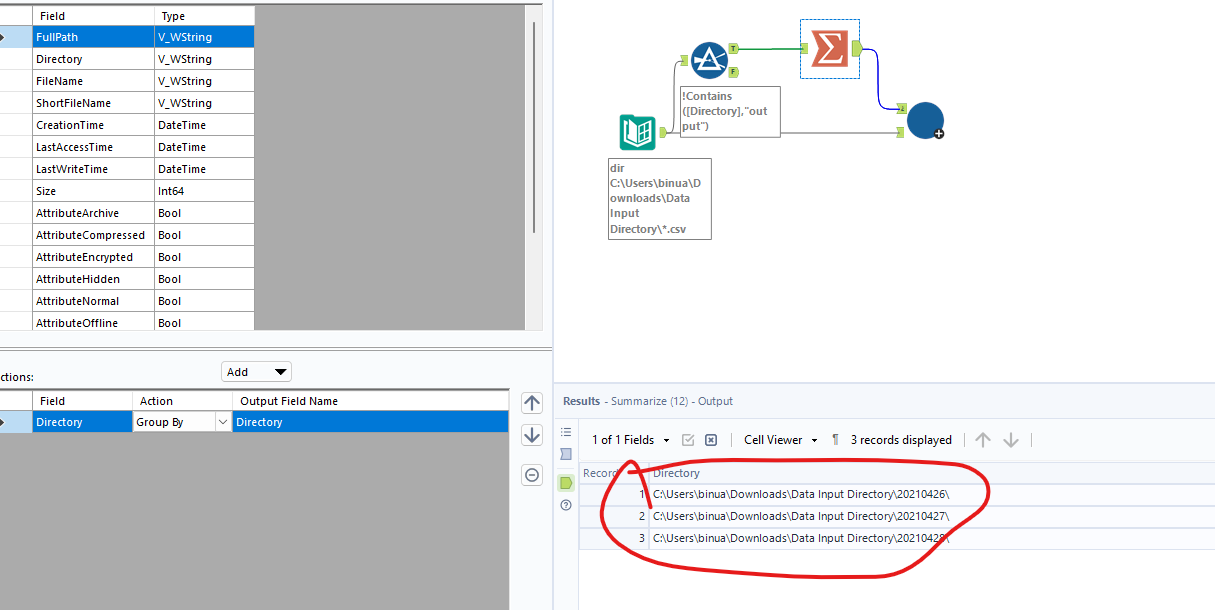 Solved: Repeat - Append CVS Files Workflow - Folder by Fol... - Alteryx Community