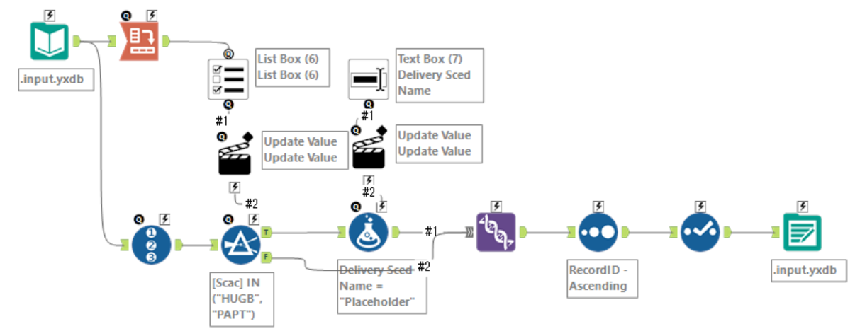 Text BOX and List BOX Combo - HELP Please - Alteryx Community