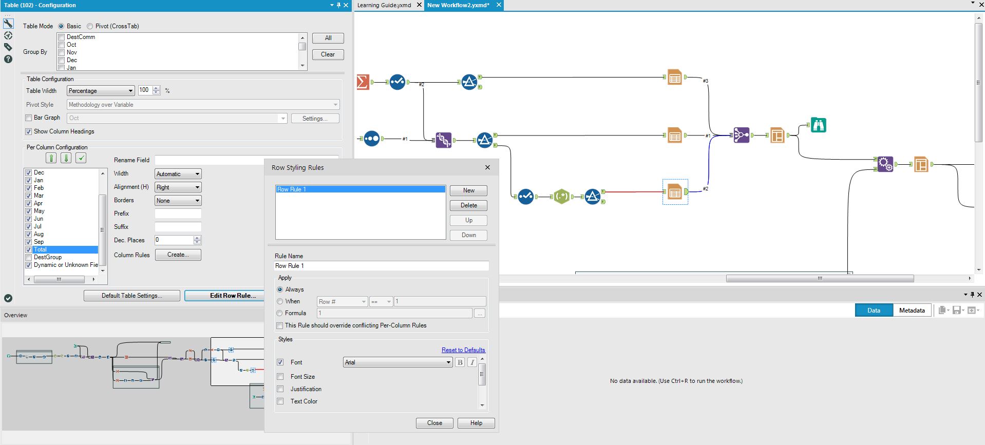 Solved: Help - Bolding in Table Tool - Alteryx Community