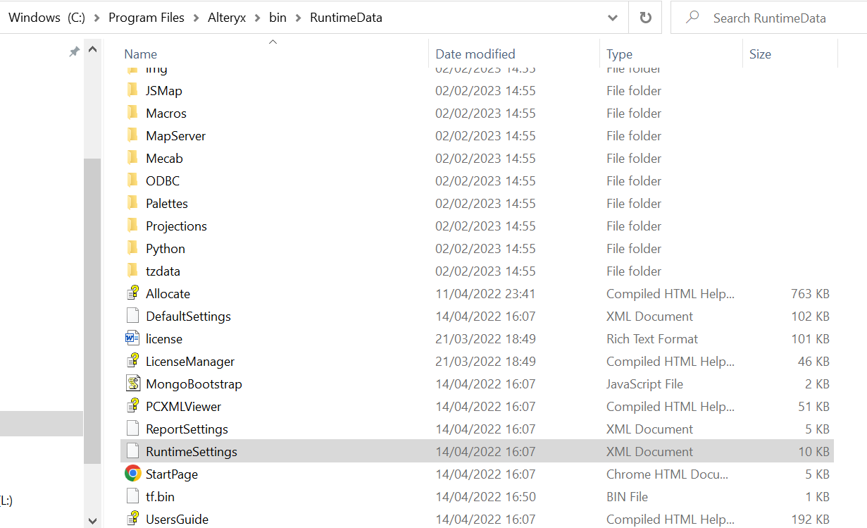 Change temp folder path without opening Alteryx - Alteryx Community