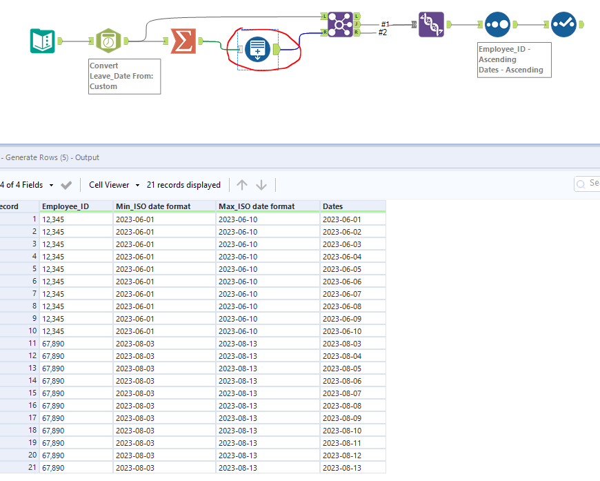 Solved Generating Missing Rows Alteryx Community 