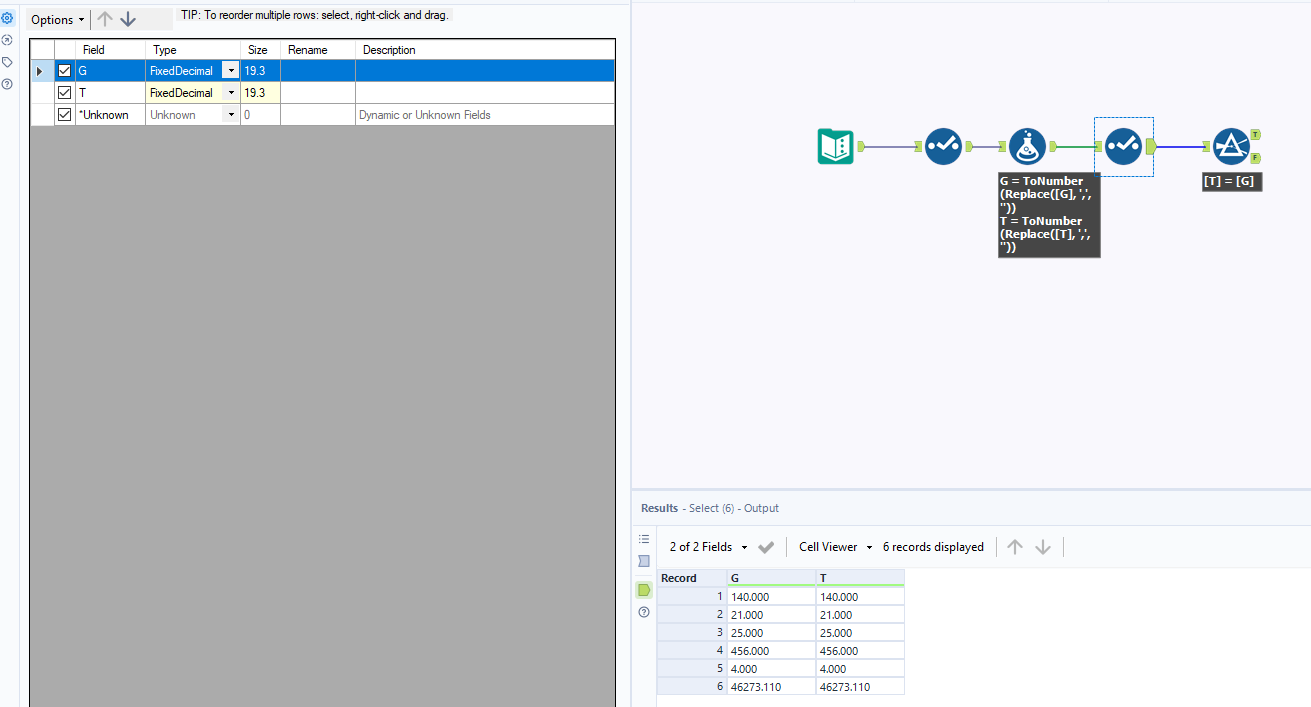 Solved: Number not matching, round off issue - Alteryx Community
