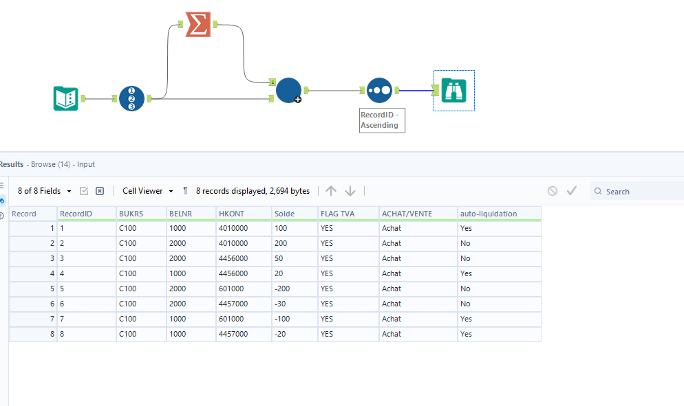 Solved: How to implement For each clause - Alteryx Community