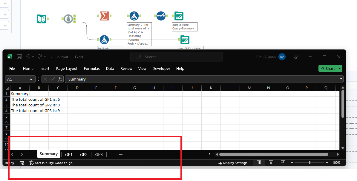 Export result to Excel - Report Tool question - Alteryx Community