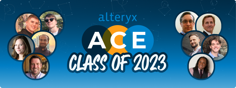 Announcing the New ACEs for 2023! - Alteryx Community