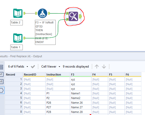 Solved: Completing table using values coming from a second... - Alteryx Community