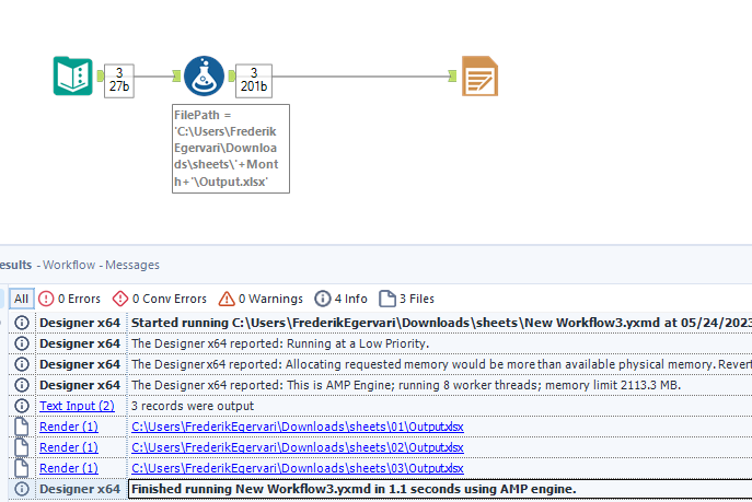 Create new folders quarterly and save the PDF repo... - Alteryx Community