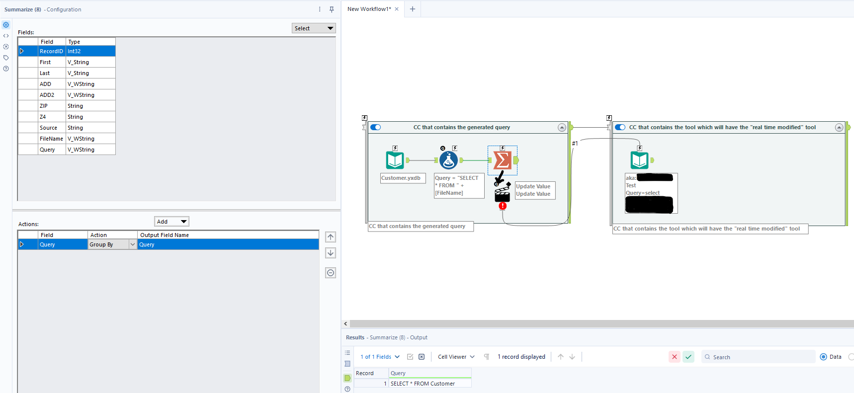 Dynamic Tool Configuration Change While the Workfl... - Alteryx Community