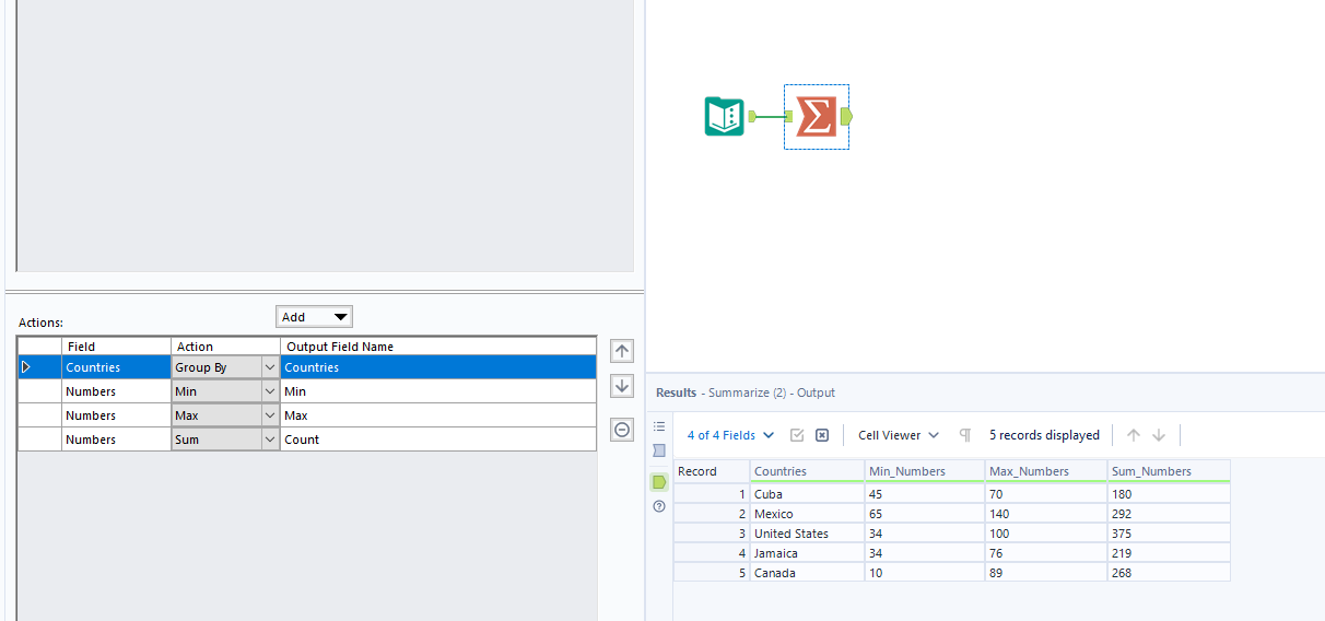 Create number range based on a list of numbers and... - Alteryx Community