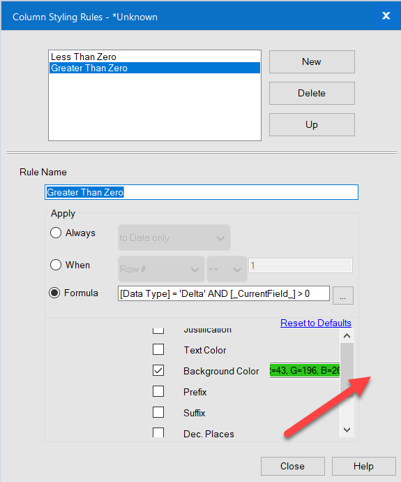 Solved: Column Styling Rules - POPUP TOO NARROW TO MODIFY ... - Alteryx ...
