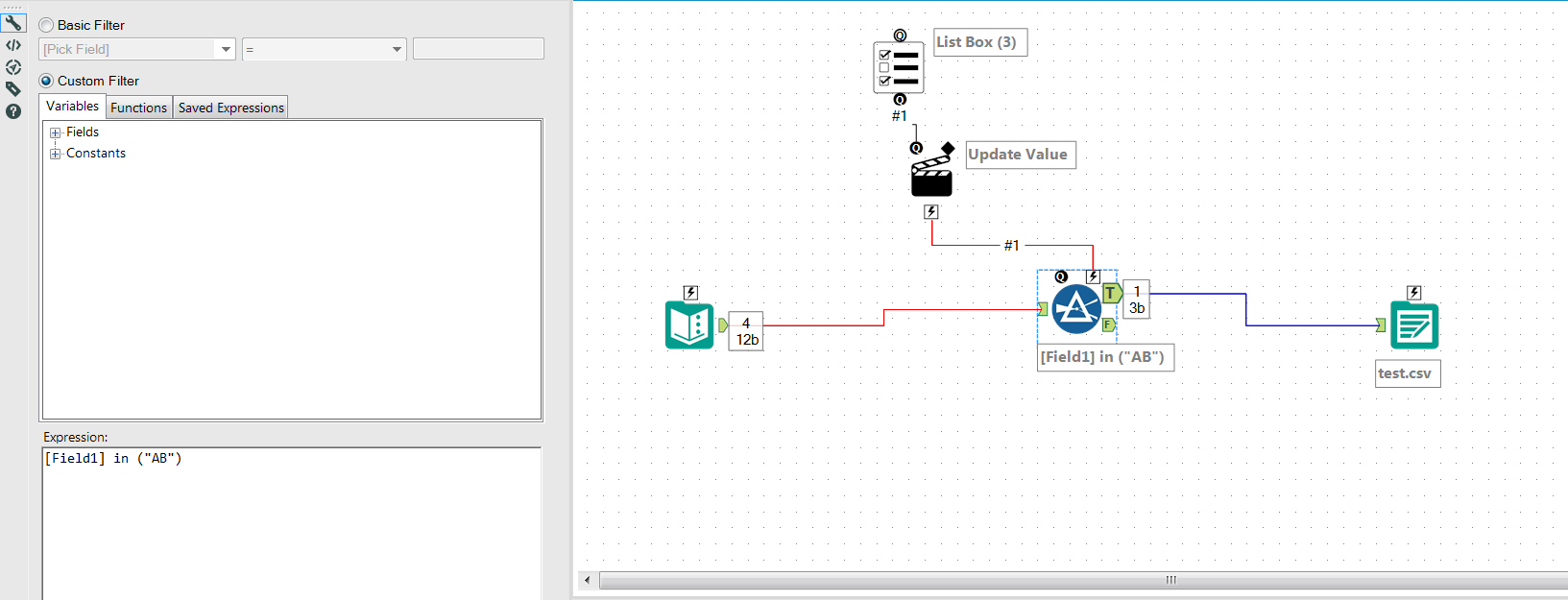 Solved: Building an app using the list box tool - Alteryx Community