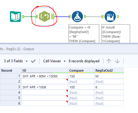 Solved: Value extraction and add to new column - Alteryx Community