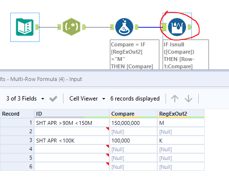 Solved: Value extraction and add to new column - Alteryx Community