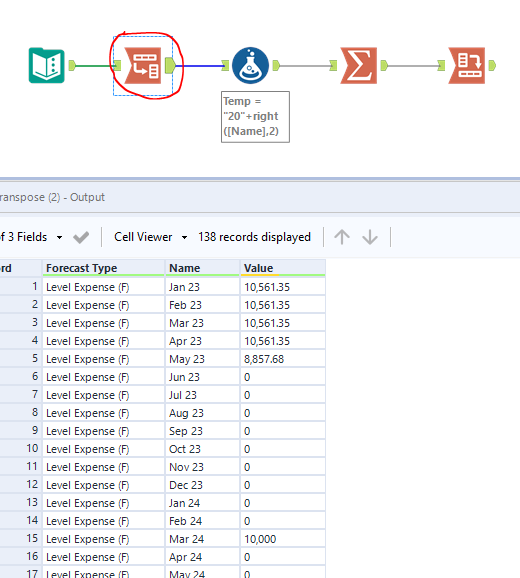 Solved Summing Rows And Adding New Row With Calculation Alteryx Community