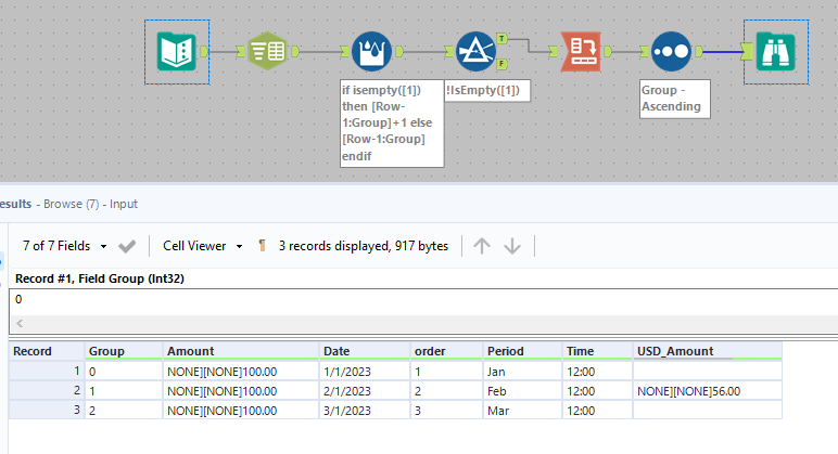 Breaking rows into multiple columns - Alteryx Community